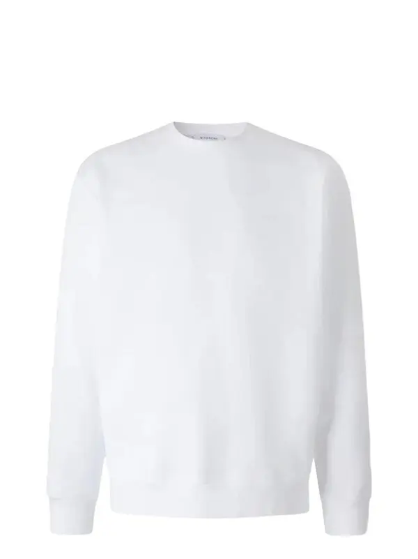 Givenchy Logo-patch Cotton Sweatshirt - White