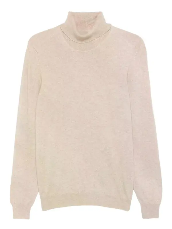 Fedeli Cashmere Turtleneck Sweater - Neutrals
