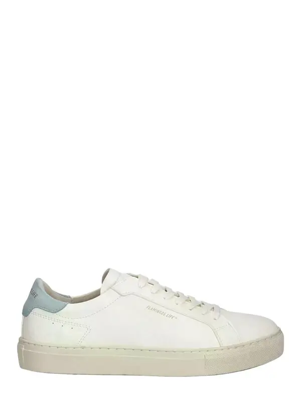 Flamingos Leather Sneakers - White