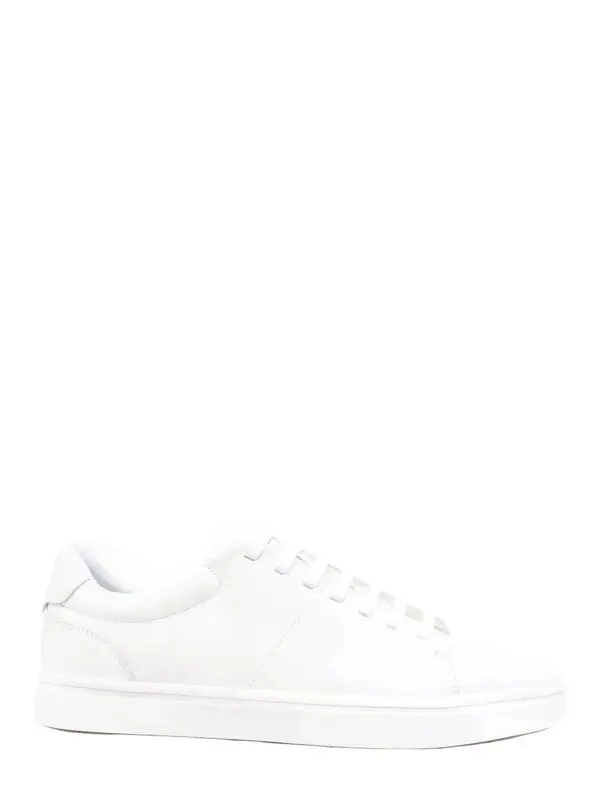 Geox Leather Lace-up Low-top Sneakers - White