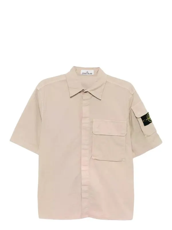 Stone Island Supima Shirt - Brown