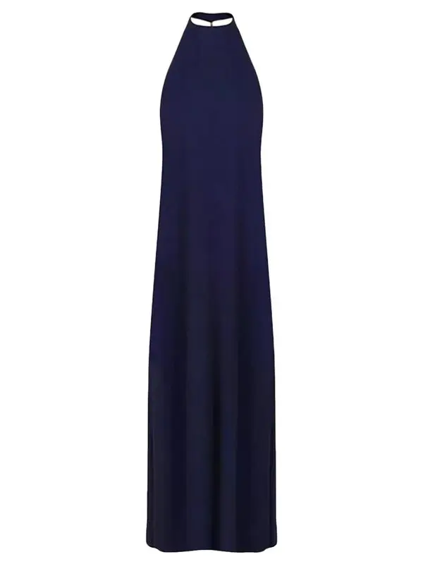 LENNY NIEMEYER Halter-neck Maxi Dress - Blue