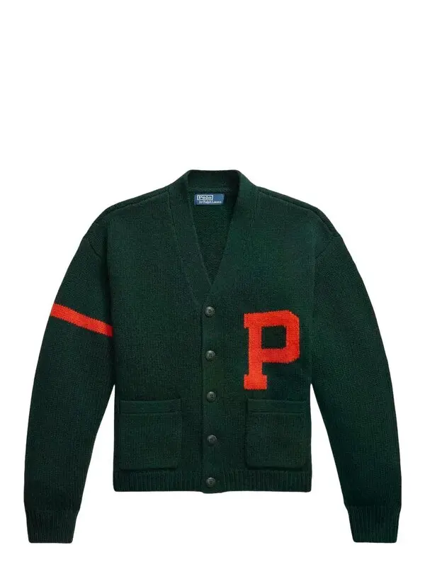 Polo Ralph Lauren Patch-pockets Cardigan - Green
