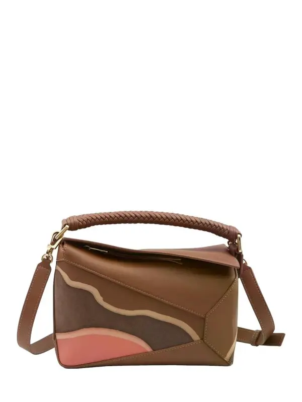 Loewe Small Puzzle Edge Tote Bag - Brown