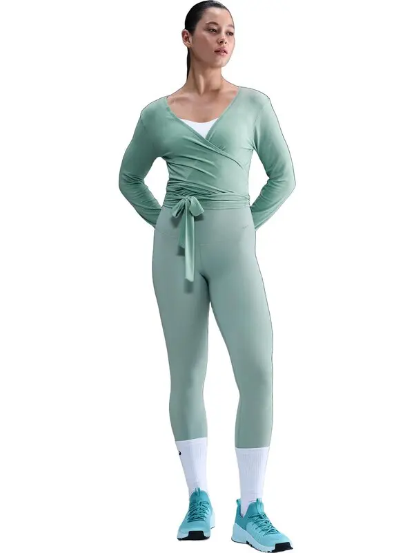 Nike Zenvy High-waisted Full-length Leggings - Green