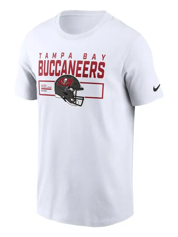 Nike Tampa Bay Buccaneers Helmet Essential Nfl T-shirt - White