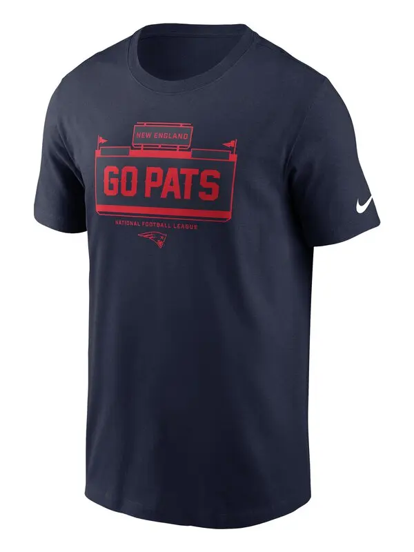Nike New England Patriots Local Essential Nfl T-shirt - Blue