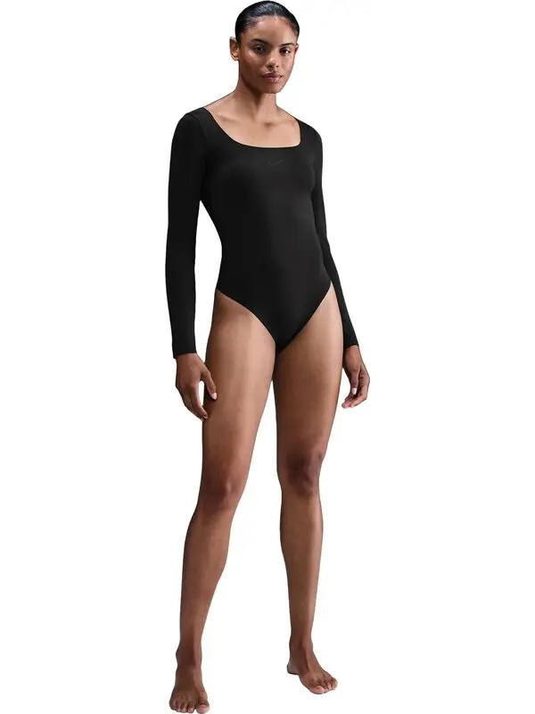Nike Form Long-sleeve Bodysuit - Black