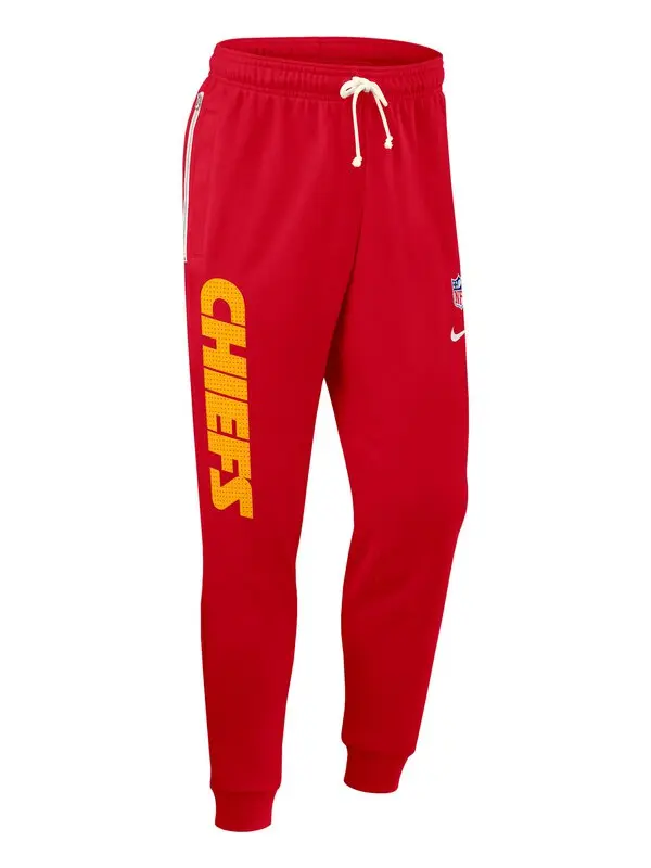 Nike Kansas City Chiefs Ground Game Sideline Dri-fit Nfl Taper Pants - Red