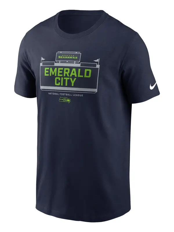 Nike Seattle Seahawks Local Essential Nfl T-shirt - Blue
