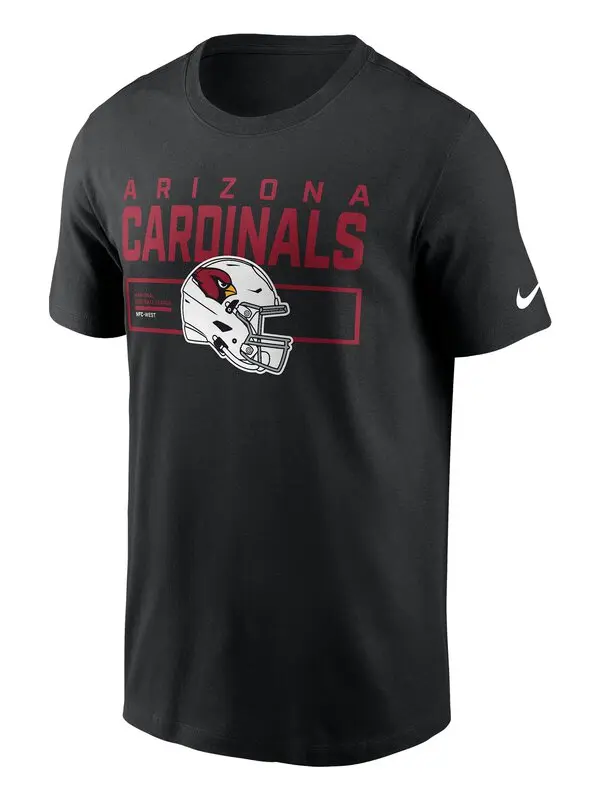 Nike Arizona Cardinals Helmet Essential Nfl T-shirt - Black