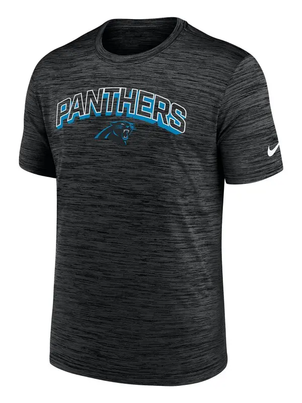 Nike Carolina Panthers Velocity Dri-fit Nfl T-shirt - Black