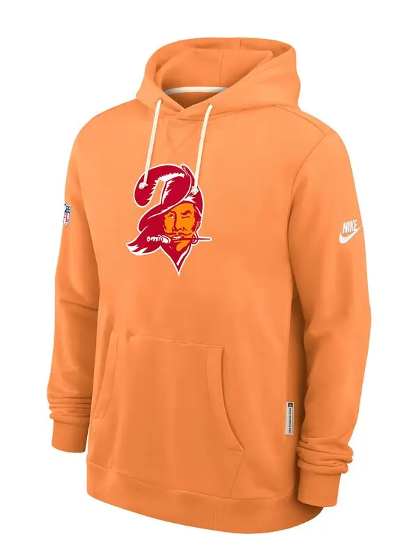 Nike Tampa Bay Buccaneers Sideline Nfl Pullover Hoodie - Orange