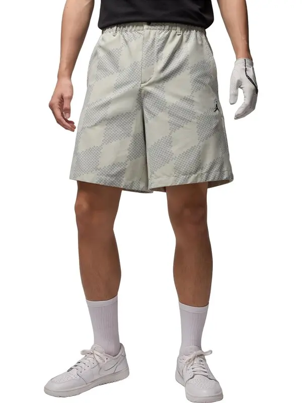 JORDAN Sport Dri-fit Printed Golf Shorts - Grey