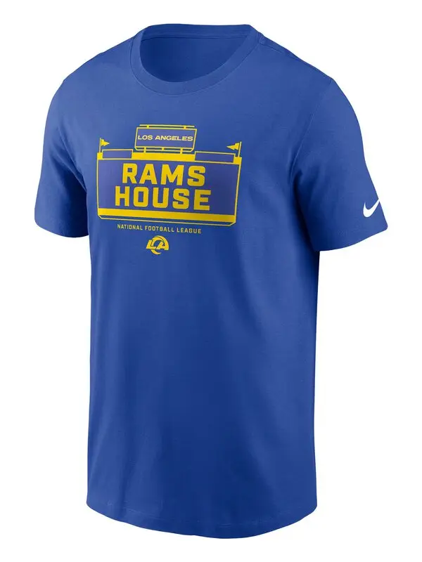 Nike Los Angeles Rams Local Essential Nfl T-shirt - Blue
