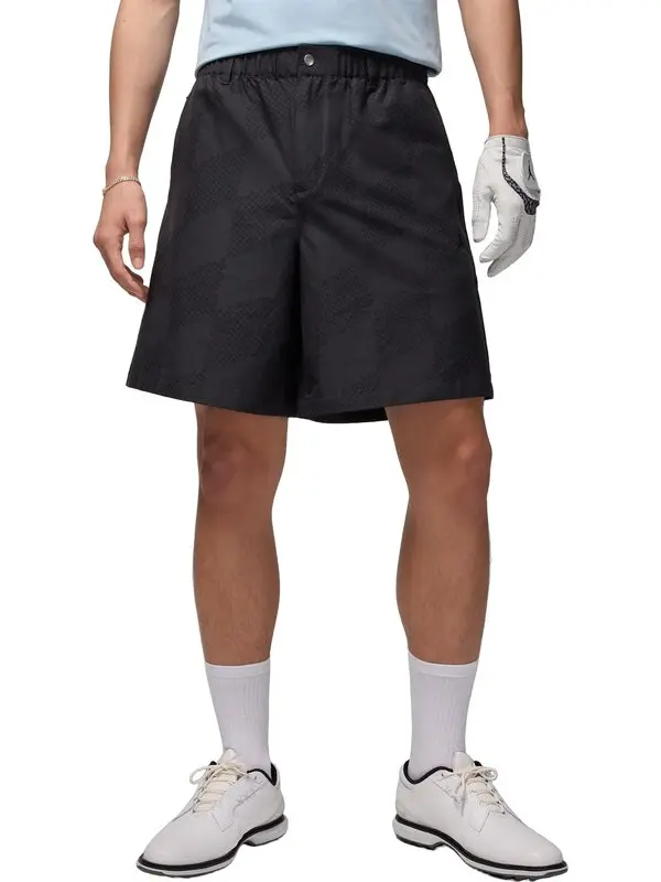 JORDAN Sport Dri-fit Printed Golf Shorts - Black
