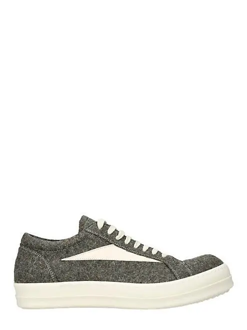 Rick Owens Vintage Woven Low-top Trainers - Grey