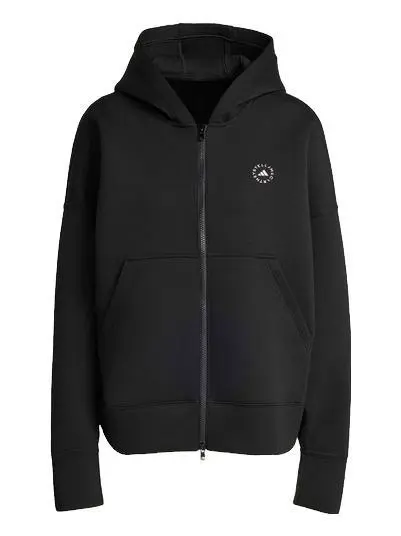 Adidas By Stella McCartney Logo Scuba Hoodie - Black