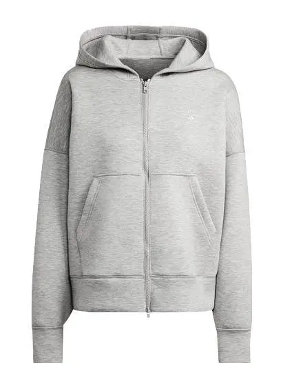 Adidas By Stella McCartney Logo Scuba Hoodie - Gray