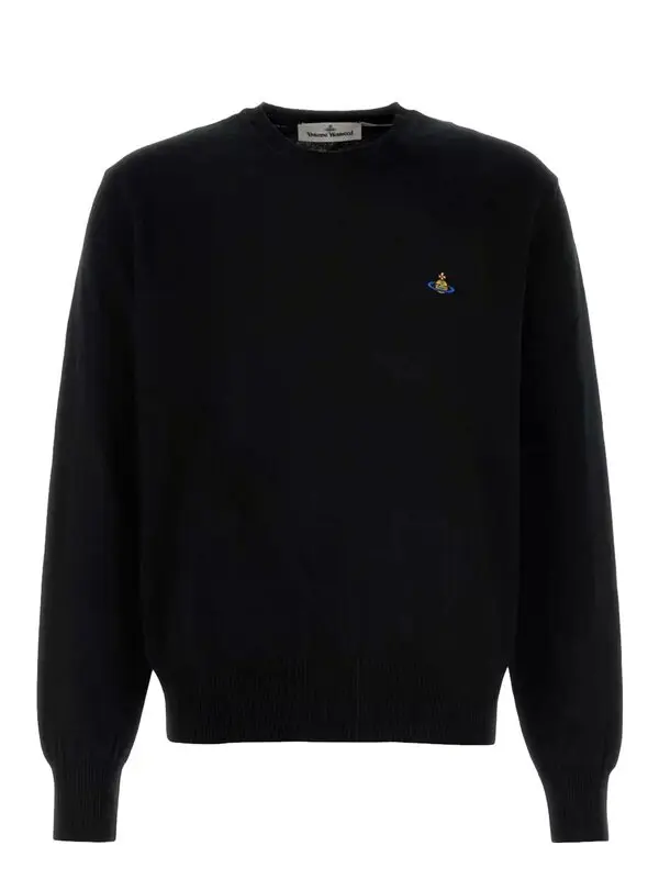 VIVIENNE WESTWOOD Orb-embellished Sweater - Black