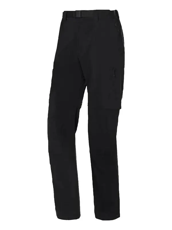 TRANGOWORLD Zip-pocket Convertible Trousers - Black