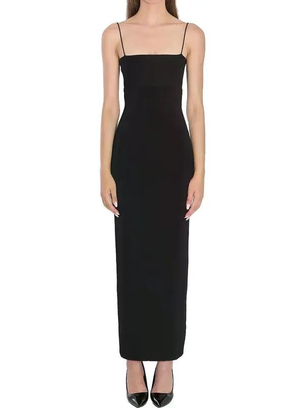 Alexander Wang Cut Out Detail Maxi Dress - Black