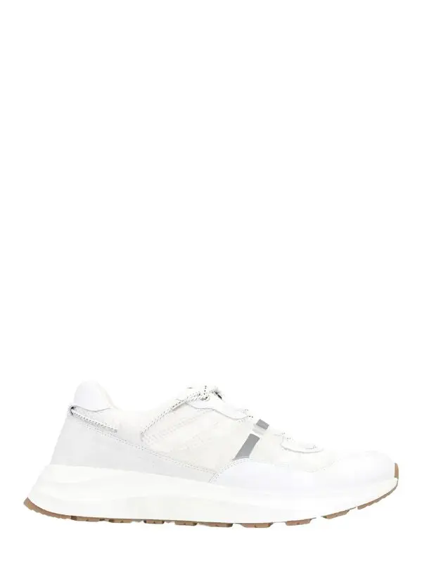 Canada Goose Cascade Leather Mesh Panel Sneakers - White