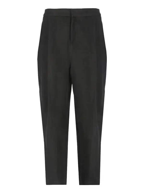 Elisabetta Franchi Pleat-detailed Pocket Trousers - Black