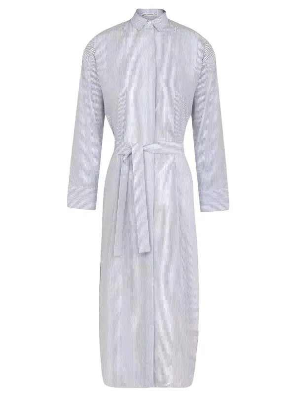 LENNY NIEMEYER Striped Shirt Dress - Blue