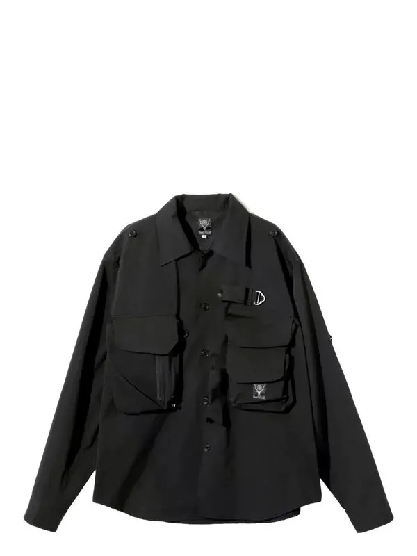 SOUTH2 WEST8 Multi-pocket Shirt - Black