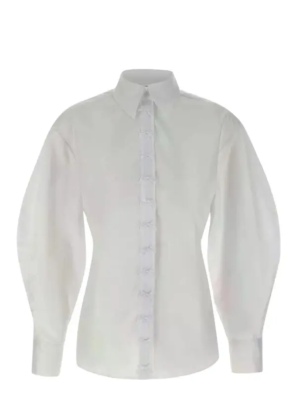 Elisabetta Franchi Bow-detail Shirt - White