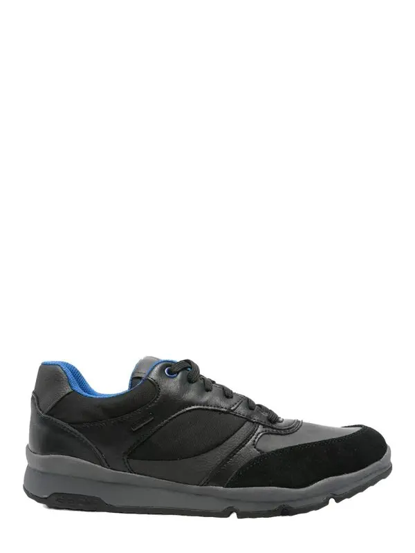 Geox Sandford Panelled Sneakers - Black