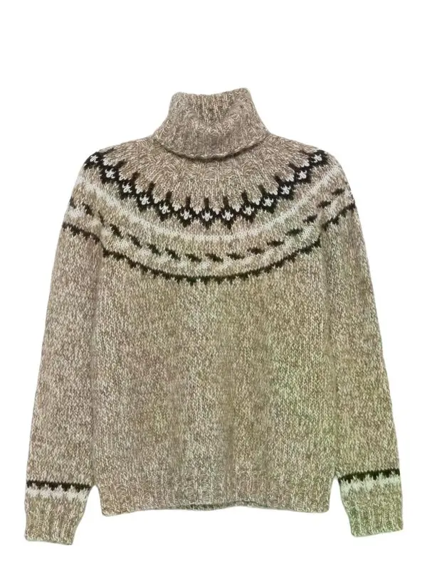 P.a.r.o.s.h Laila High-neck Sweater - Neutrals