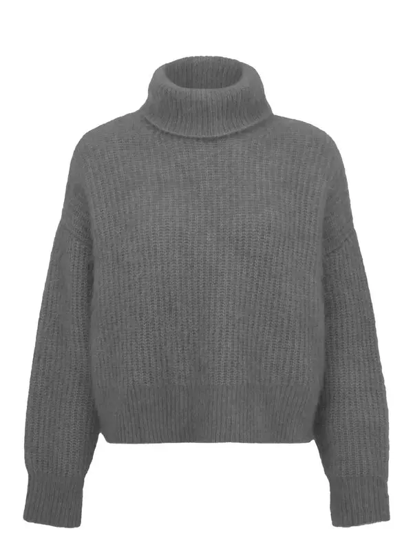 16Arlington Sephia Roll-neck Sweater - Grey