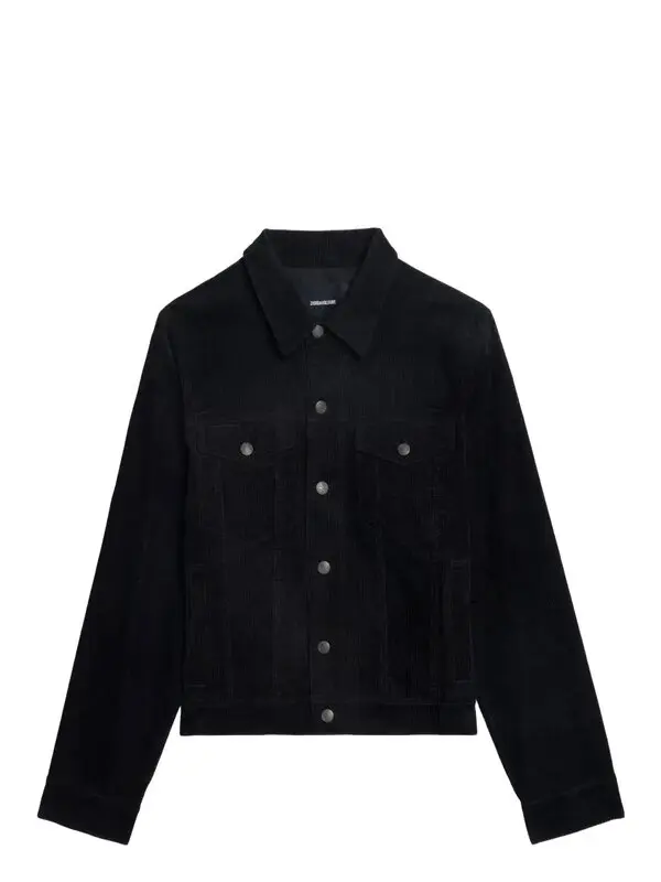 Zadig&Voltaire Bases Corduroy Jacket - Black