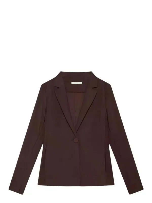 Malìparmi Single-button Notched-lapels Jacket - Brown