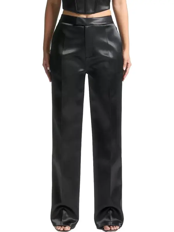 Manière De Voir Bella Tailored Trousers - Black