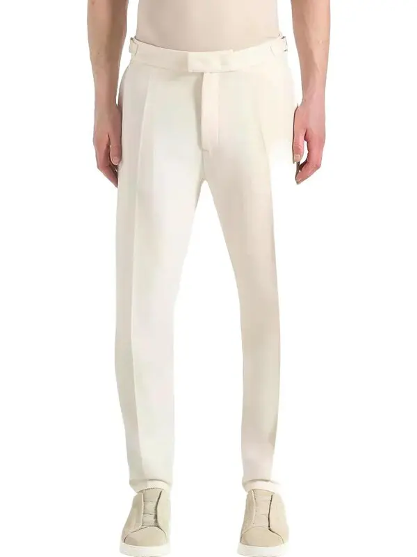 Manière De Voir Hubert Tailored Trousers - White