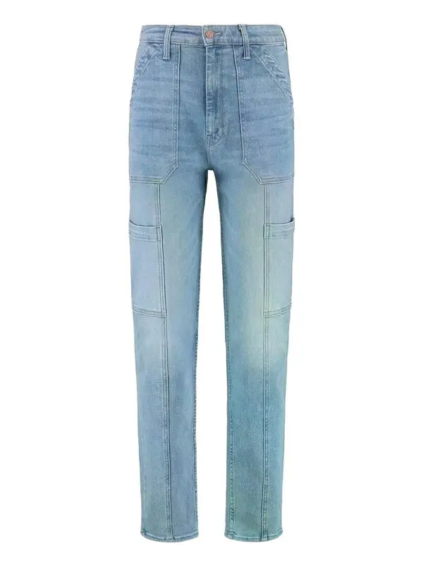 MOTHER Double-pocket Jeans - Blue