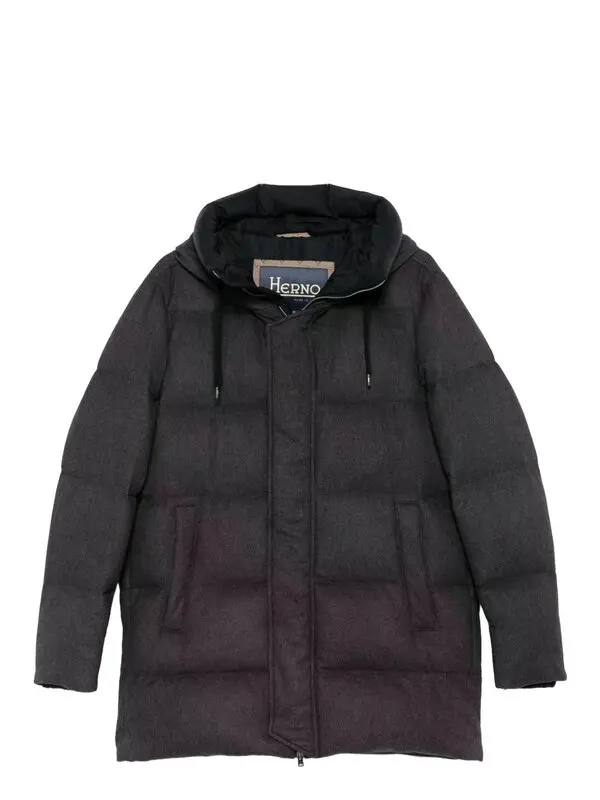 Herno Quilted Puffer Jacket - Grey