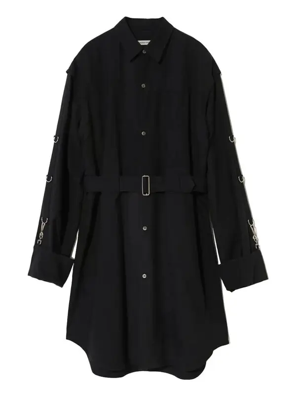 UNDERCOVERISM D-ring Belted Shirt - Black