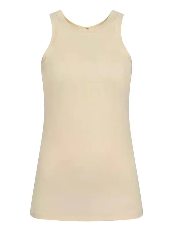 TOTEME Zip-back Tank Top - Neutrals