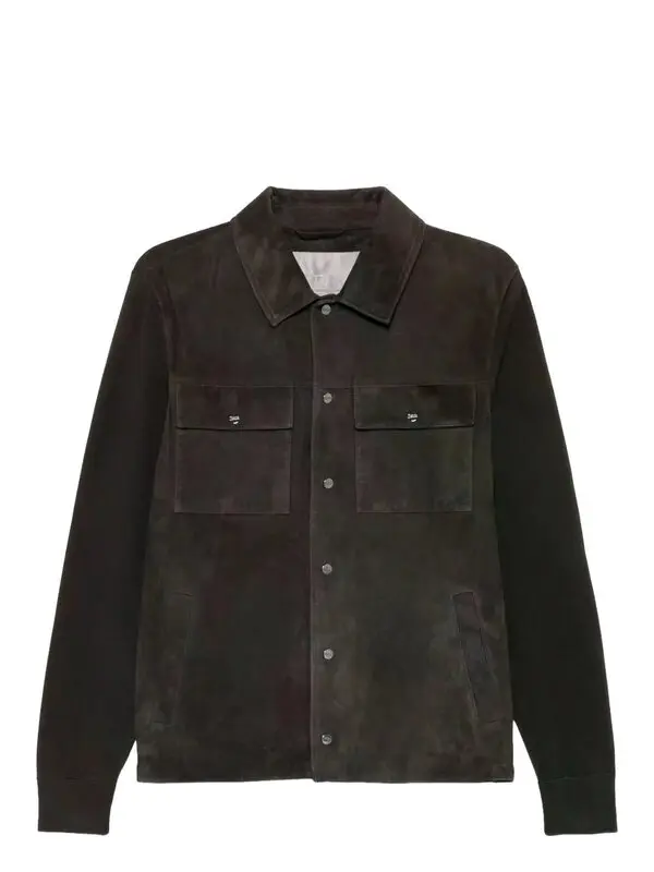 Herno Panelled Jacket - Brown