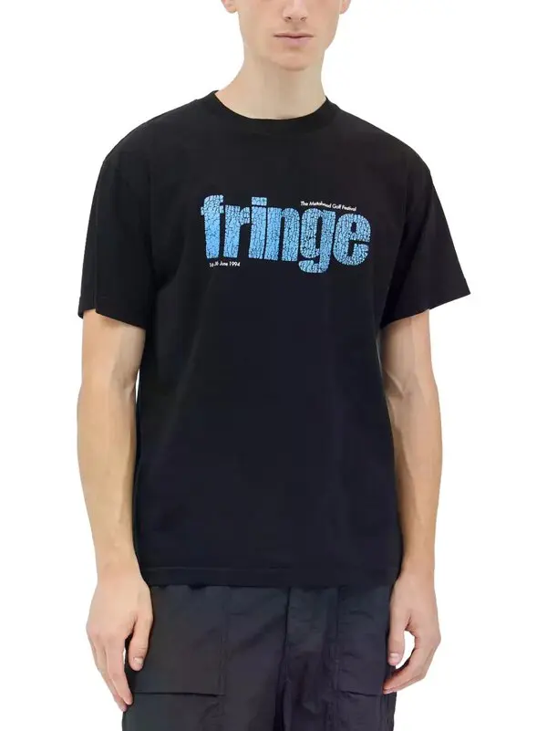 METALWOOD STUDIO Fringe T-shirt - Black