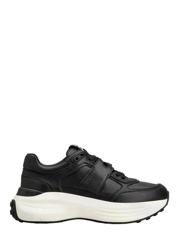 TOD'S Leather Trainers - Black