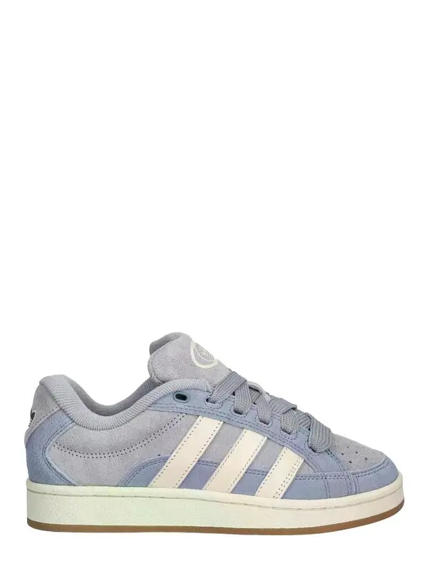 Adidas Three-stripe Suede Sneakers - Blue