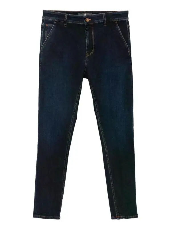 PT TORINO Five-pocket Cotton Jeans - Blue