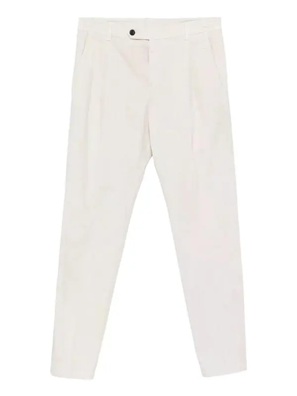 Eleventy Pleated Trousers - Neutrals
