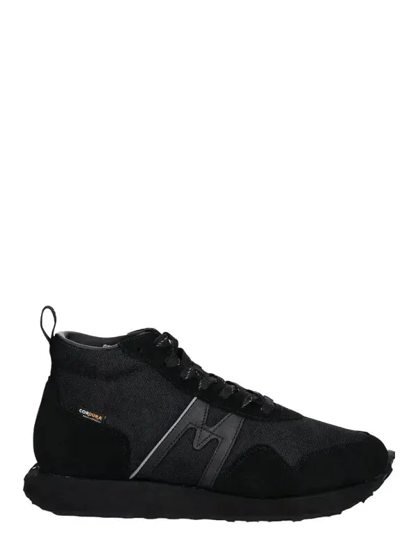 KARHU M-runner Leather Sneakers - Black