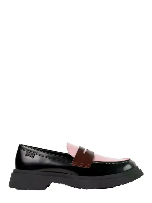 Camper Walden Twins Leather Loafers - Black